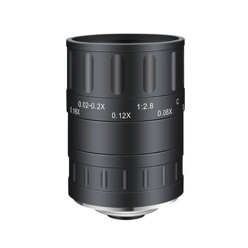 Machine vision camera objective - EHD imaging - high-resolution / UV