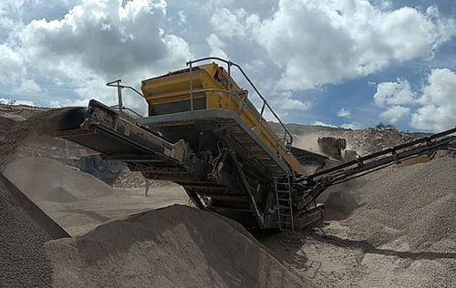 Mobile screening unit - RM MSC10500M-2D / 3D - RUBBLE MASTER HMH - particle