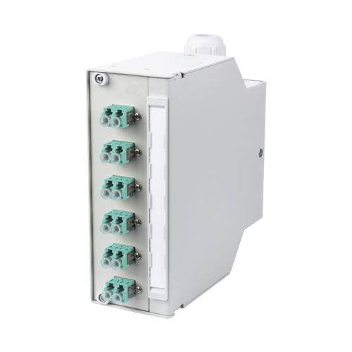 Fiber optics distributor - OpDAT REGpro splice 6x LC-D - METZ CONNECT ...