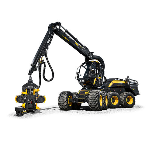 Rubber-tired forestry harvester - SCORPION GIANT - PONSSE
