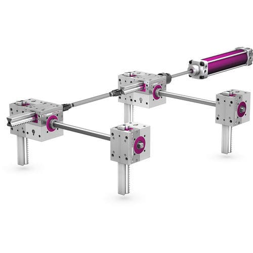 Synchronous lifting system - LEANTECHNIK AG