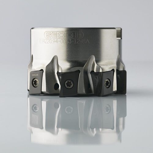 Shell-end milling cutter - SQUARE T4 - SECO TOOLS - insert / roughing ...