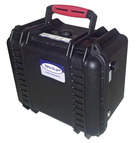 Lithium battery self-contained energy flight case - 250Wh / 24V 230V ...