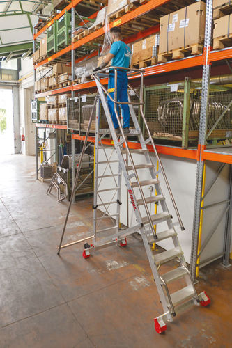Aluminum ladder - SMT series - Faraone Industrie Spa - telescopic ...