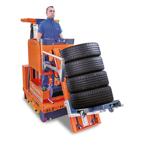 Electric order-picker - 75 Tires - Faraone Industrie Spa - vertical