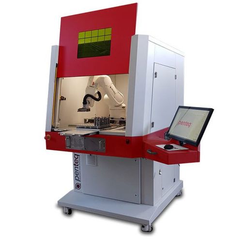 Laser marking machine - LG 300 Robo - penteq - industrial / automatic ...