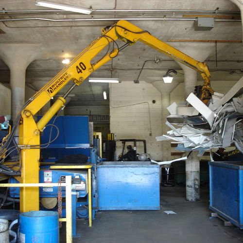 Stationary material handler - 40-SE - Builtrite Mfg - electric