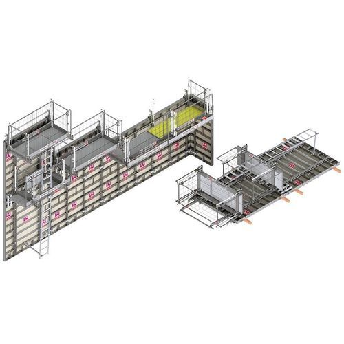 Lightweight formwork system - RASTO® G2 - Hünnebeck GmbH - frame / single-sided / wall