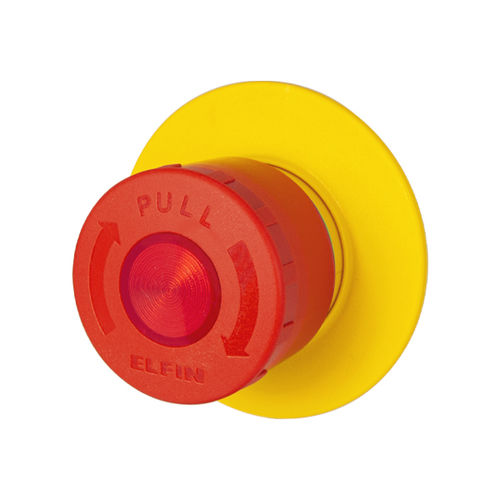 Emergency stop push-button switch - 020PTFALR6 - New Elfin - mushroom ...