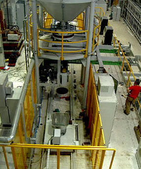 Rotary drum mixer - KLEIN - batch / for liquids / foundry core sand