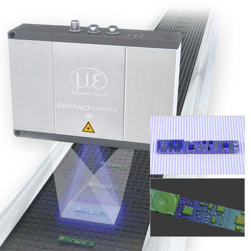 3D vision sensor - surfaceCONTROL 3D 3500 - MICRO-EPSILON - for object ...