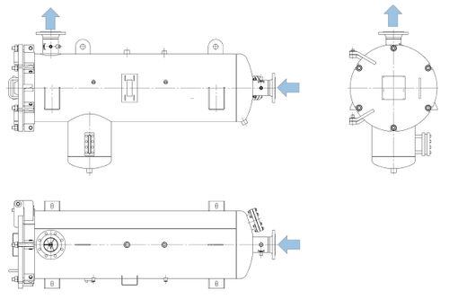 Aviation Filter Separators Aviation Fuel Coalescer And Separator