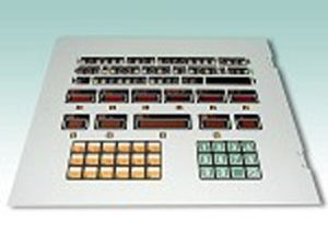 Panel-mount keyboard - Richard Wöhr - with mechanical keys / industrial ...