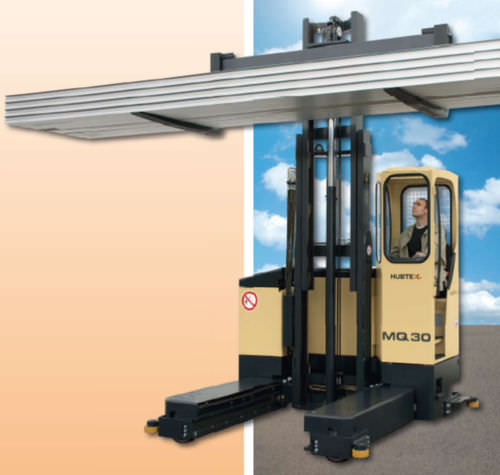 Electric side loader - 2120 series - HUBTEX - ride-on / handling / compact