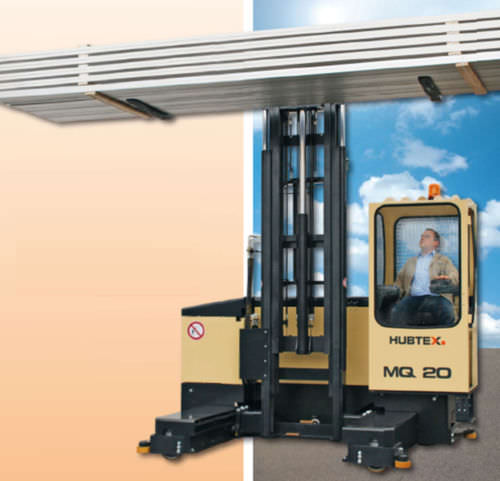 Electric side loader - 2121 series - HUBTEX - ride-on / narrow-aisle ...