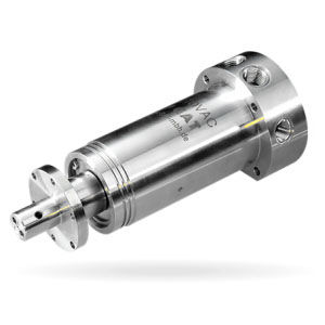 Vacuum rotary union - ROTOVAC - Moog GAT GmbH - 2-passage / low-pressure