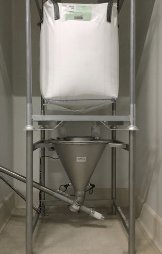 Powder big bag unloading machine - APIA TRANSITUBE