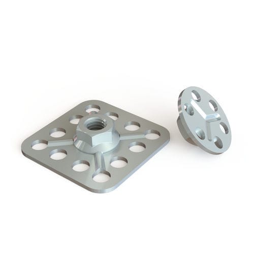 Nut base plate nut - DFC series - Specialinsert s.r.l. - bonded ...