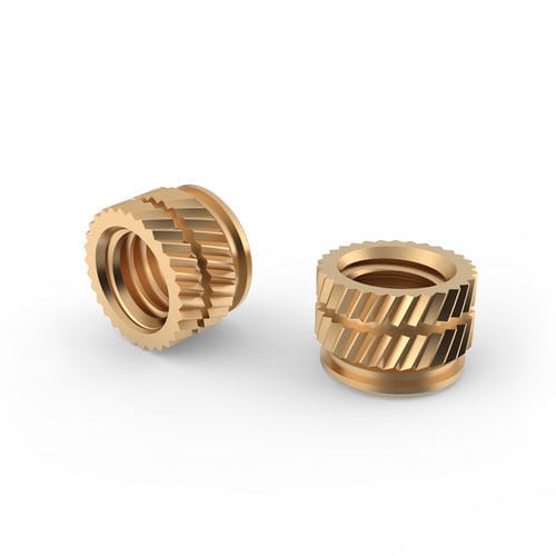 Threaded insert - 851 - Specialinsert s.r.l. - press-in / brass / low ...