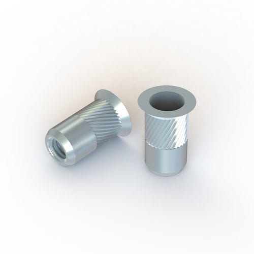 Deformation insert - 9202 Z - Specialinsert s.r.l. - threaded / knurled / stainless steel