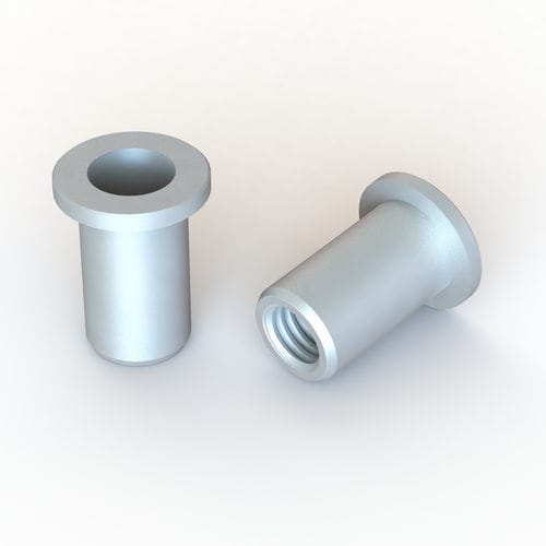 Deformation insert - APH - Specialinsert s.r.l. - threaded / light alloy / round