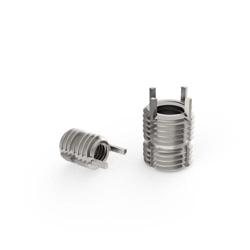 Threaded insert - 91101 series - Specialinsert s.r.l. - self-anchoring / stainless steel / for metal
