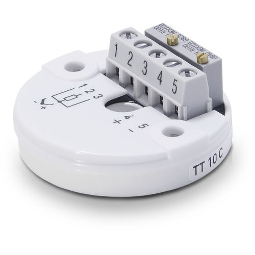 Probe head-mounted temperature transmitter - OPTITEMP TT 10 C - KROHNE ...