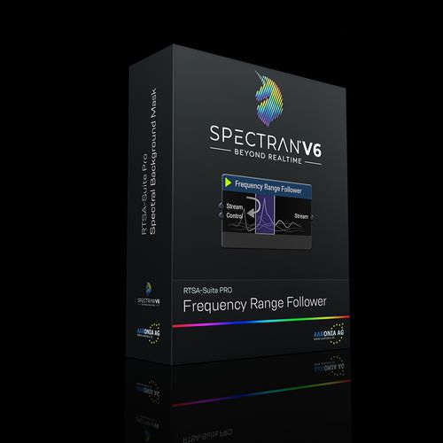 Control software - Frequency Range Follower - Aaronia AG - control ...