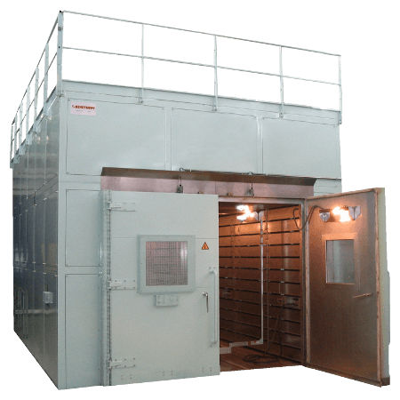Batch oven - ELMETHERM - bell / drying / curing