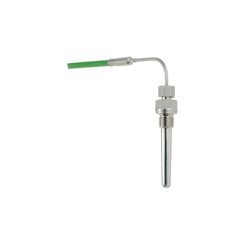 Threaded temperature sensor - T10 - SIKA - IP54 / for exhaust gas / rugged