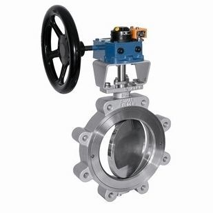 Butterfly valve - KVT - SOMAS - manual / with handwheel / for control