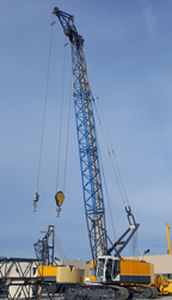 Crawler crane - MC 76 - BAUER Maschinen GmbH - boom