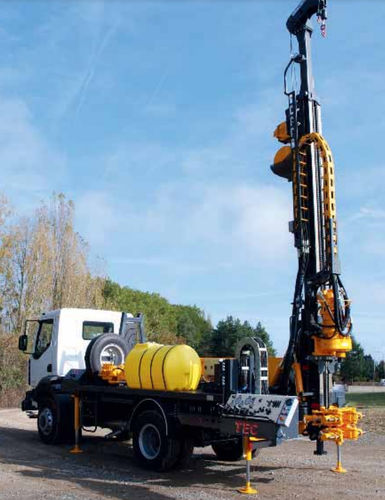 Continuous flight auger (CFA) drilling rig - GALAXY - TEC System - soil ...