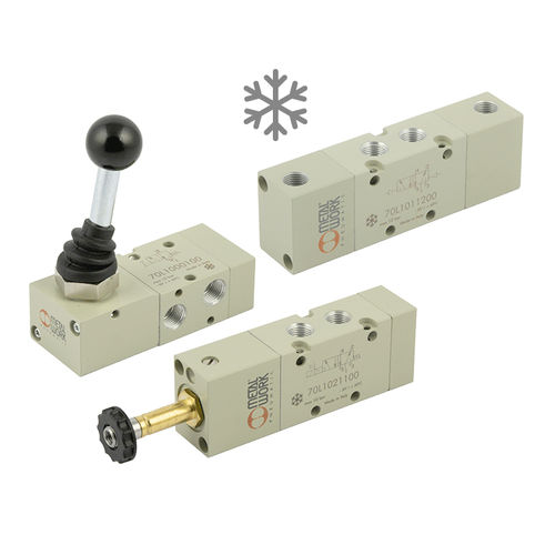 Spool pneumatic directional control valve - 70 LT series - METAL WORK ...