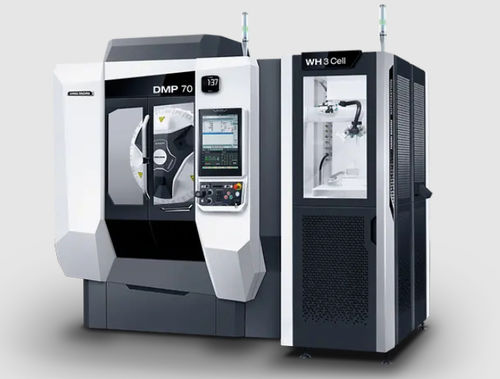 Robotic handling cell - WH 3 Cell - DMG MORI - for turning centers ...