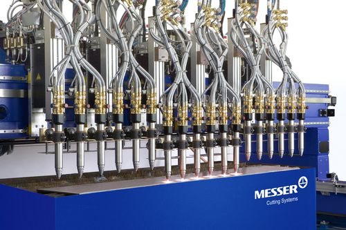 Oxy-fuel cutting torch - ALFA - MESSER CUTTING SYSTEMS - for machines