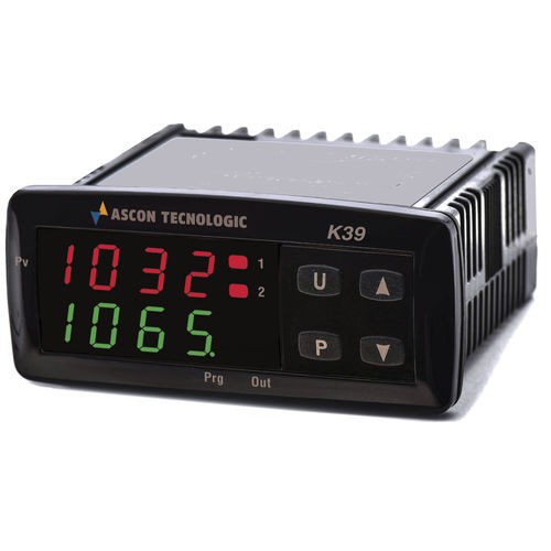 Double LED display temperature regulator - K39 - ASCON TECNOLOGIC - PID / programmable / IP65