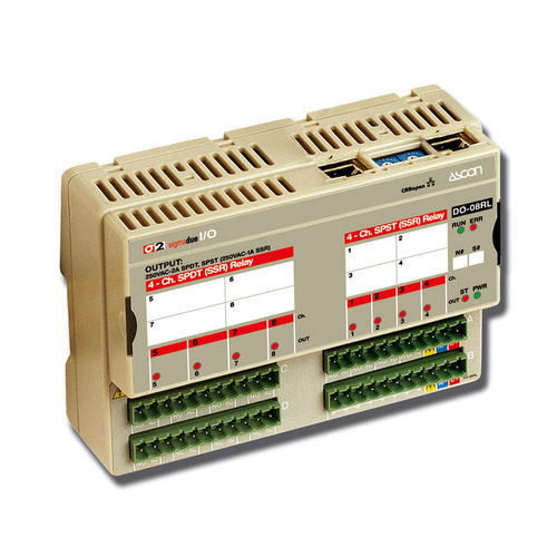 Digital I O module - DO-08RL - ASCON TECNOLOGIC - CANopen / 8 digital outputs / with relay output