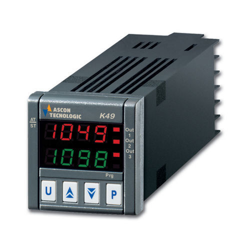 Double LED display temperature regulator - K49 - ASCON TECNOLOGIC - PID / programmable / IP65