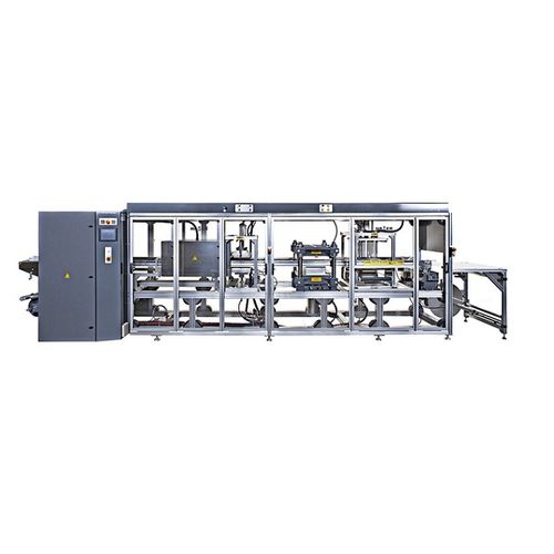 Roll-fed thermoforming machine - FV35R - Hamer Packaging Technology ...