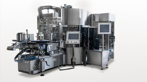 Roll-fed label labeling machine - FLEXIOPERA - Sacmi Labelling ...