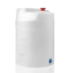 Dosing tank - 791998 - ProMinent Group - for liquids / PE / cylindrical