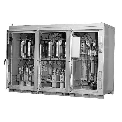 Automatic capacitor bank - MV-AutoVAR series - Powerware - medium ...