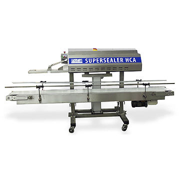 Semi-automatic sealing machine - Supersealer SS4 - OK International - bag / for heavy-duty ...