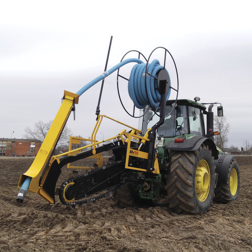 Chain trencher - AFT100 - AFT TRENCHERS LIMITED - tractor-mounted / for ...