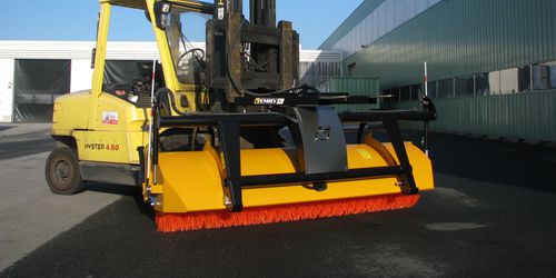 Tractor sweeper - Aero'sweep - EMILY - hydraulic