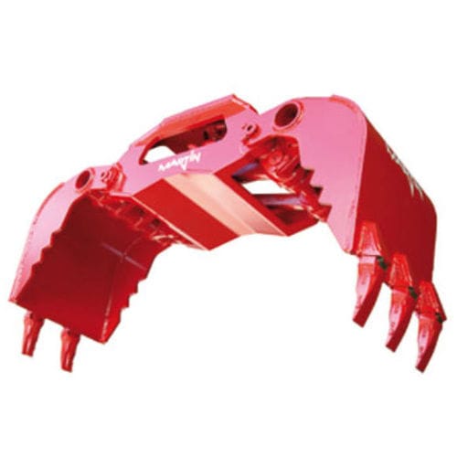 Hydraulic grab - MARTIN - 5-shell / for excavators
