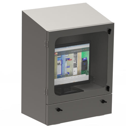 Protective cabinet - AGRO INOX EC LC - LM REALISATIONS - with legs ...