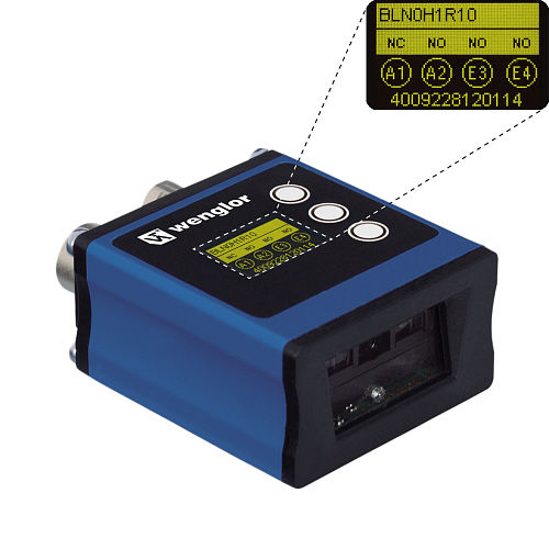 Fixed barcode scanner - FIS series - wenglor sensoric GmbH - 1D / compact