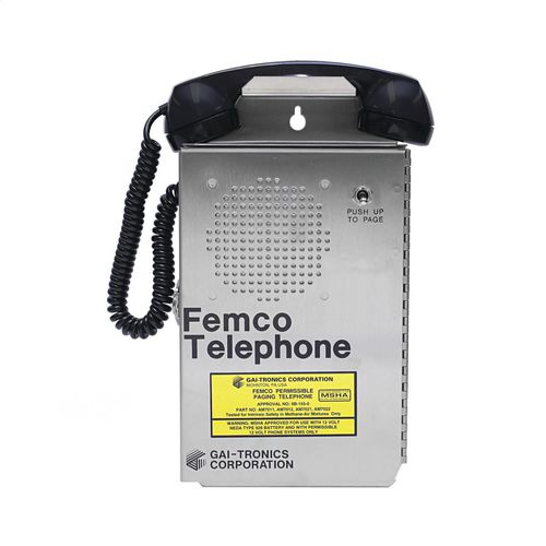 Underground mining telephone - AM7009 - GAI-TRONICS - stainless steel ...